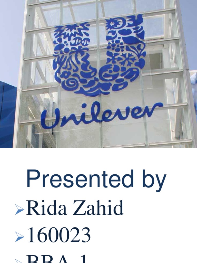 Unilever Presentation | PDF | Swot Analysis | Marketing