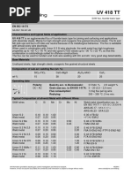 A656 GR 80 Brochure 06-26-08 | PDF | Structural Steel | Welding