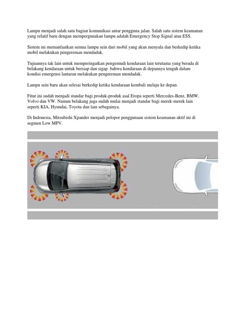 Emergency Stop Signal | PDF