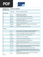 CCAC Academic Calendar 2025-2026 | PDF