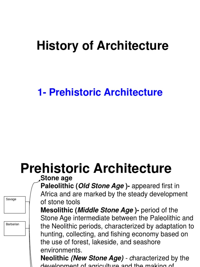 Overview of Prehistoric Architecture | PDF | Stone Age | Stonehenge