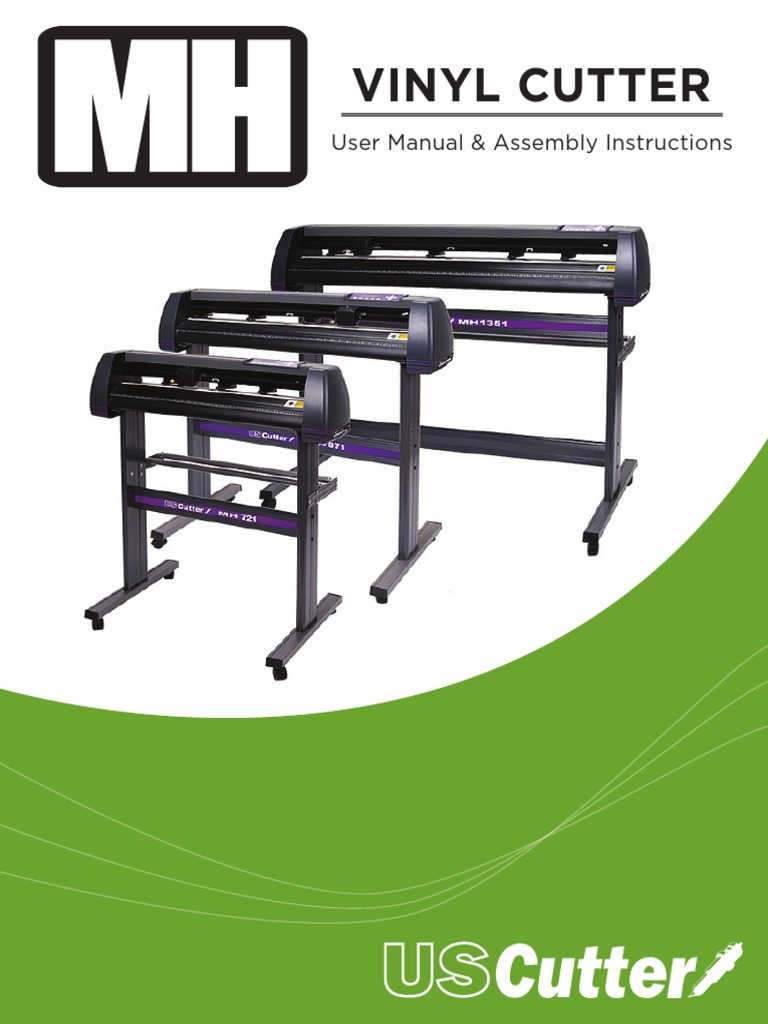 Vinyl Cutter: User Manual & Assembly Instructions | PDF | Blade ...