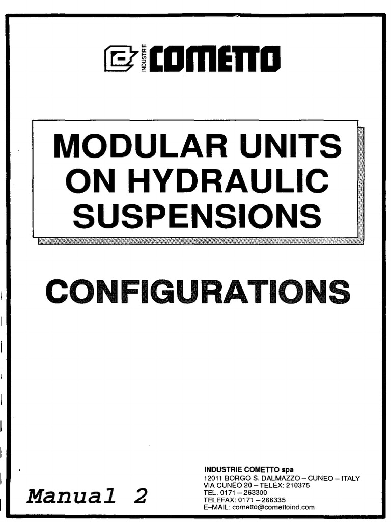 Cometto Manual 2-1 - Ruoi + Doi | PDF
