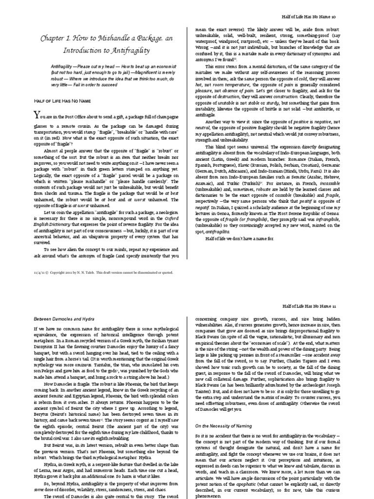 Fooled by Randomness | PDF