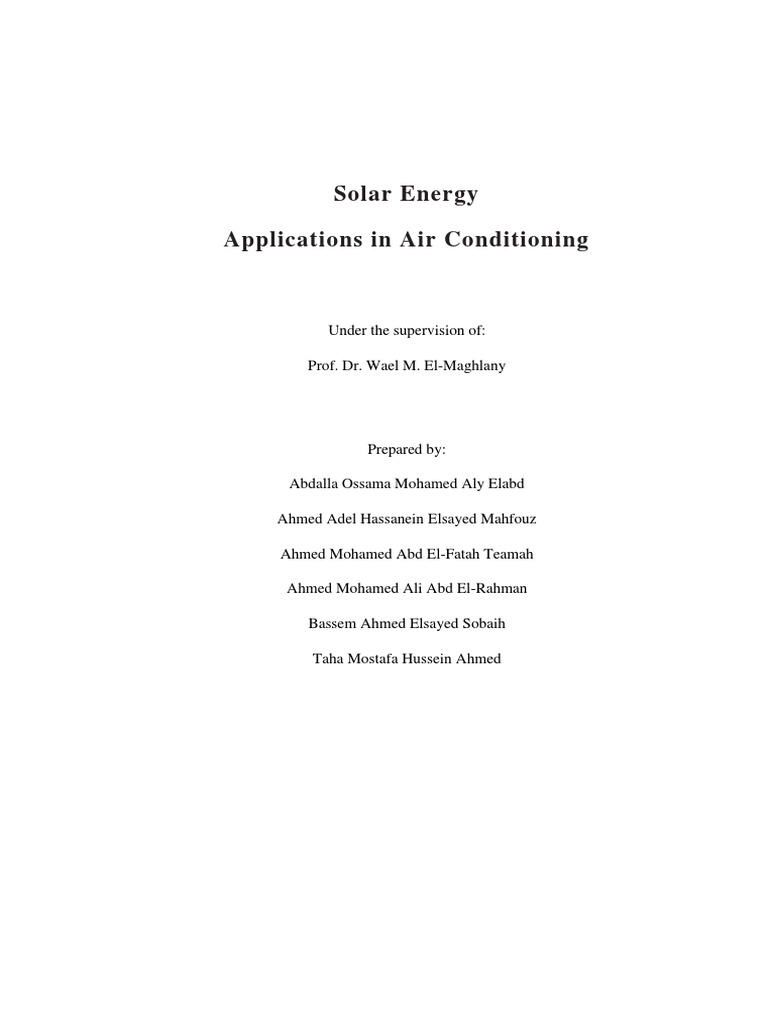 Graduation-Project solar-Book-Final PDF | PDF | Solar Power | Renewable ...
