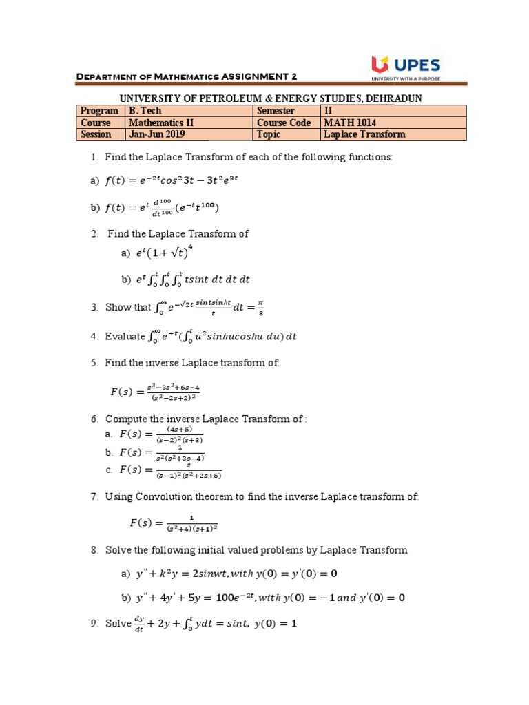 Assignment 2 - MATH 1014 | PDF | Computers