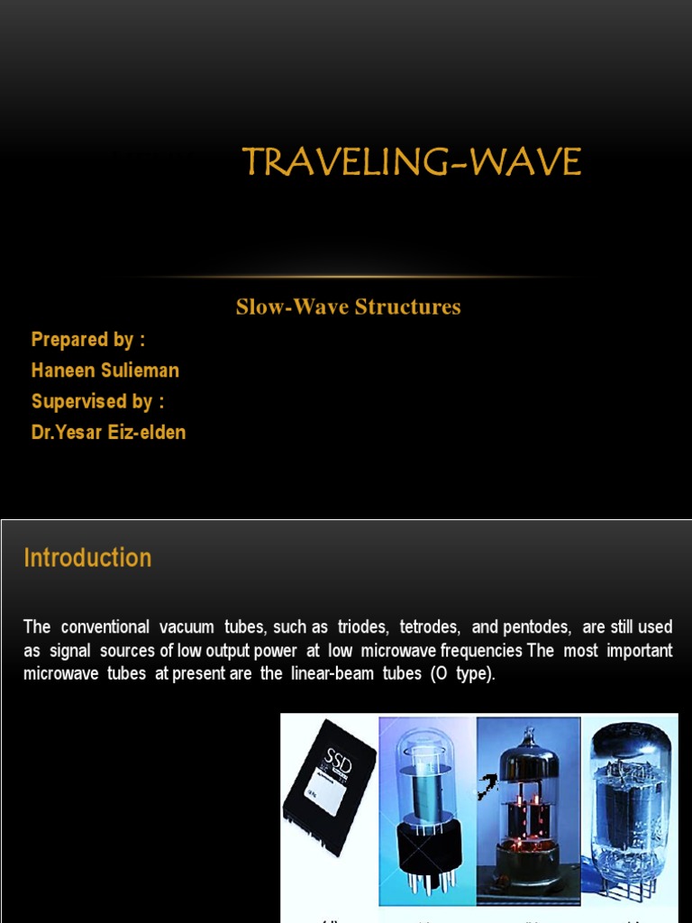 Helix Traveling-Wave Tubes (TWT'S) | PDF | Vacuum Tube | Microwave