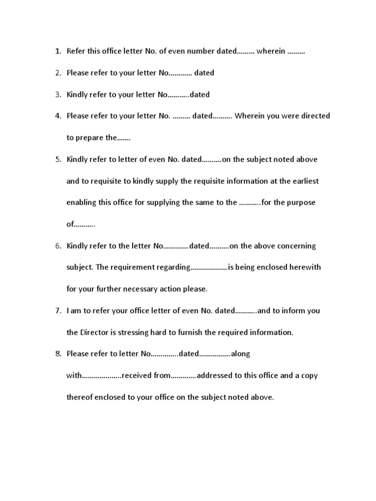 Government Letter Format | PDF | Government | Government Information