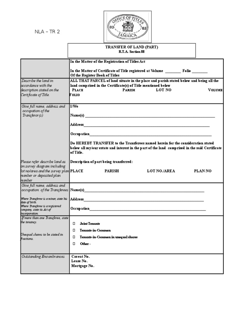 Transfer of Land (PART) 1 | PDF | Concurrent Estate | Notary Public