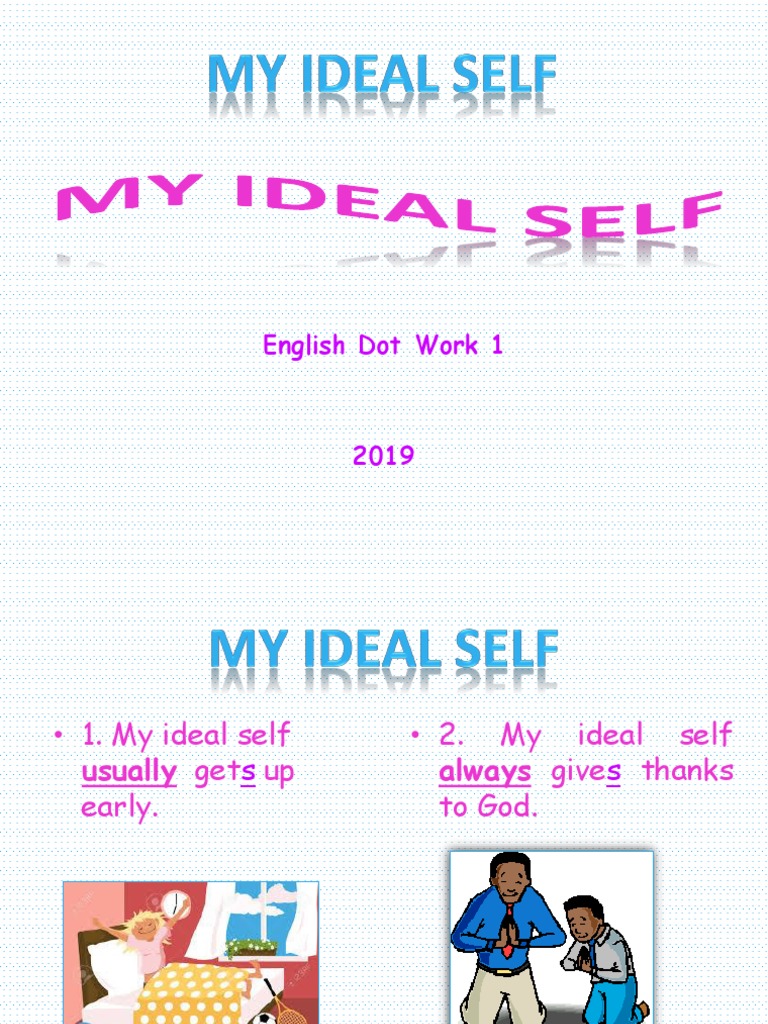 My Ideal Self | PDF