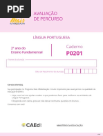 Prova Caed 2025 - 3° Ano - Lingua Portuguesa - ESCRITA - EP0304 | PDF