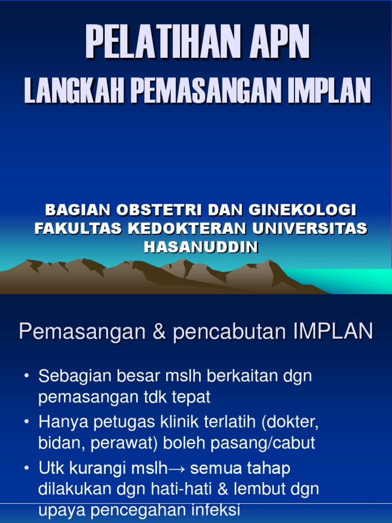 02 Langkah-Langkah Pemasangan IMPLAN | PDF