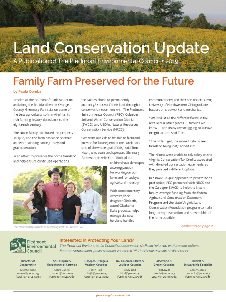Glenmary Farm's Conservation Success | PDF | Natural Resources ...