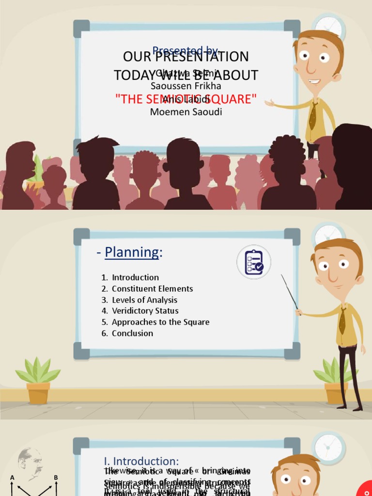 The Semiotic Square - Final Work | PDF | Grammatical Gender | Semantics
