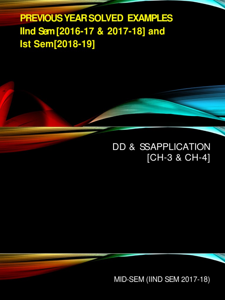 Ist Sem - 2018-19 - Previous Year Solved Examples-For Mid Term - v1.1 ...