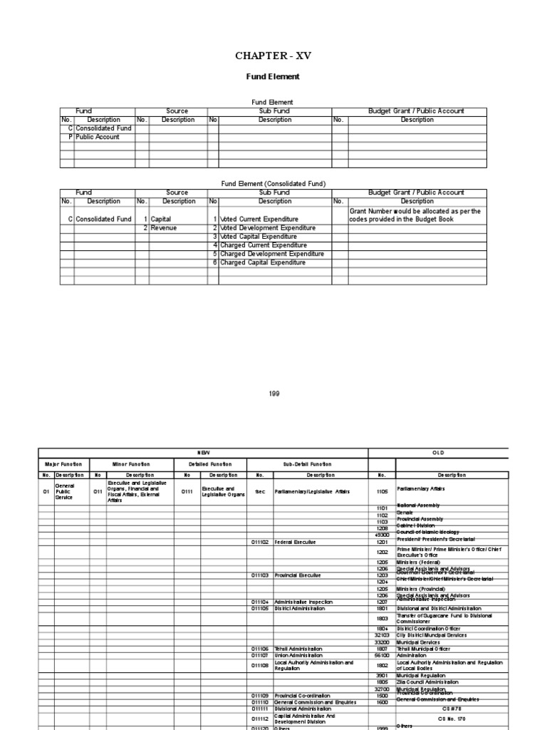 Chart of Accounts | PDF | Local Government | Debt