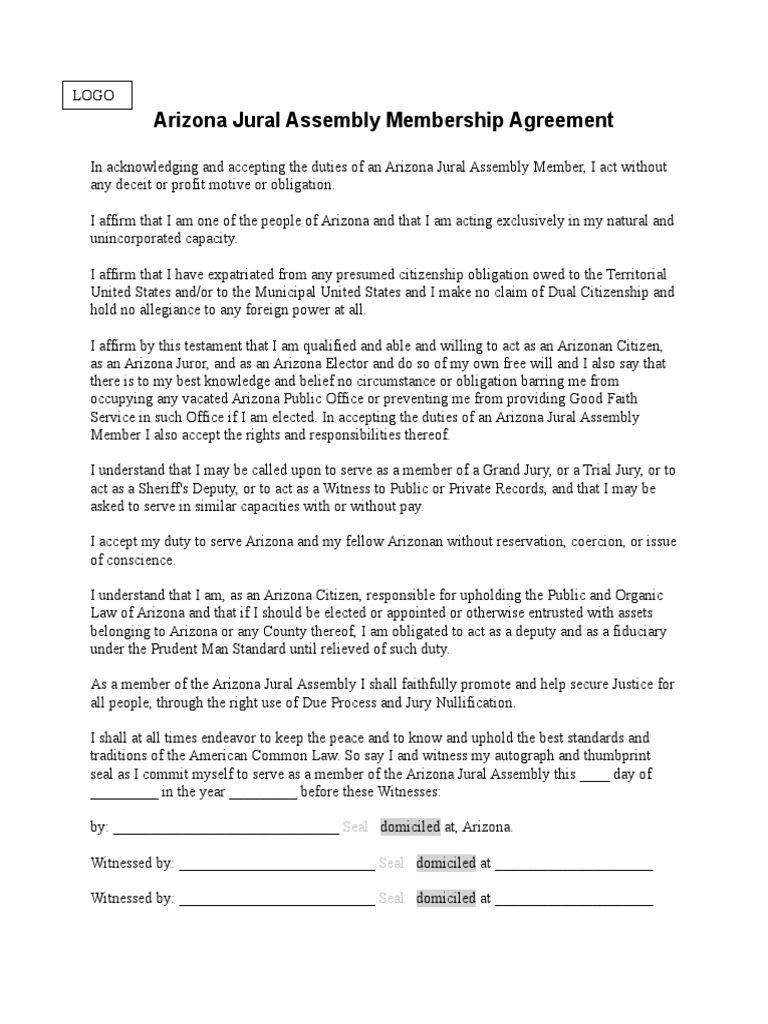 Arizona Jural Assembly Guide | PDF | Citizenship | Nationality