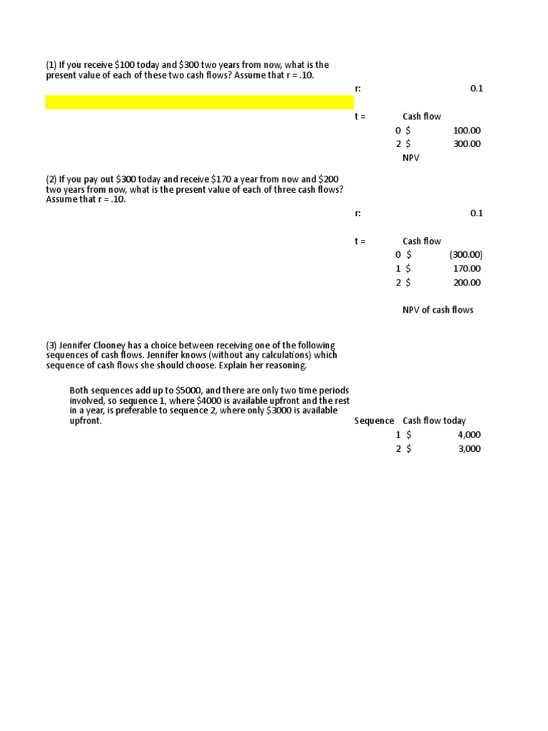 Financeanswers | PDF | Present Value | Bonds (Finance)