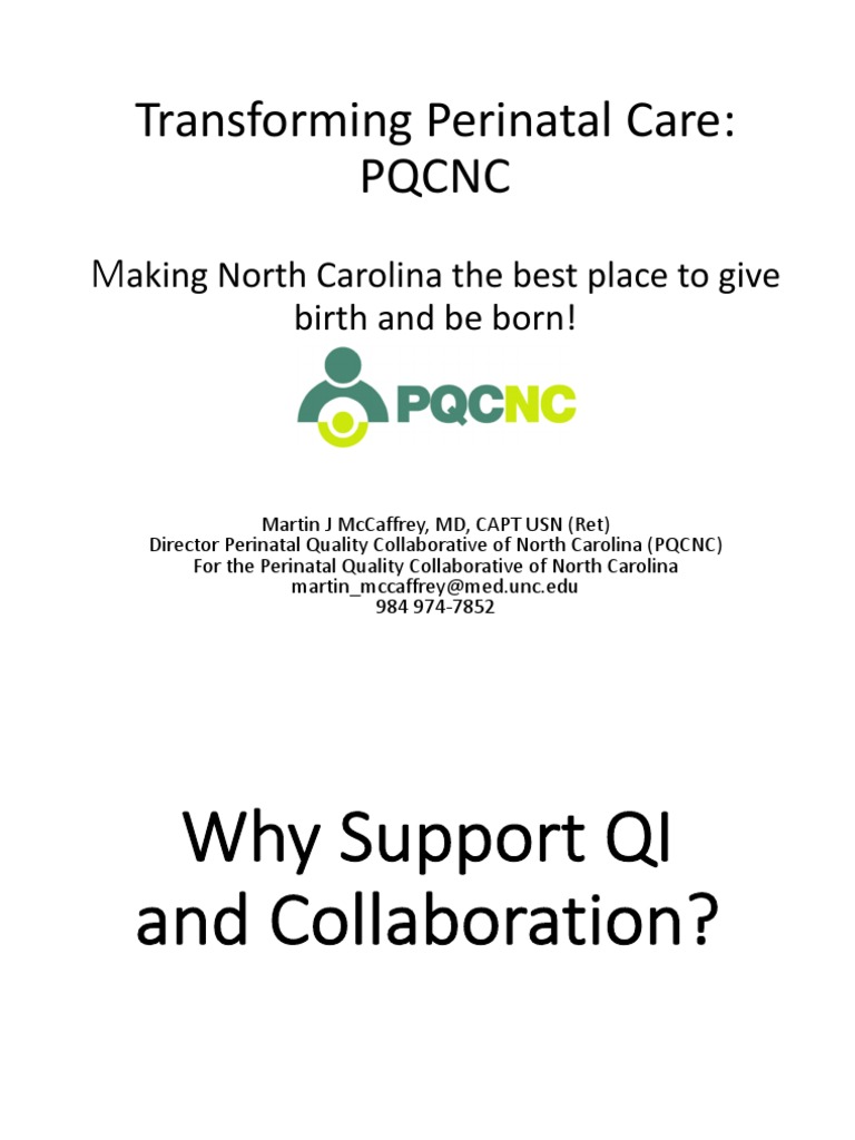 PQCNC Dialogues 2019 PQCNC Update | PDF | Maternal Health | Childbirth