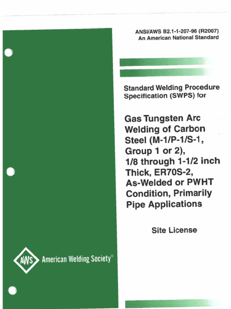 Aws B2.1-1-207-96 (2007) | PDF