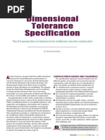 Construction Tolerances Guide | PDF | Masonry | Brick