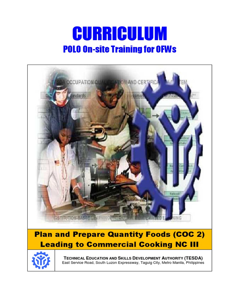 Enhanced Commercial Cooking NC3 COC2 - POLO | PDF | Foods | Refrigerator