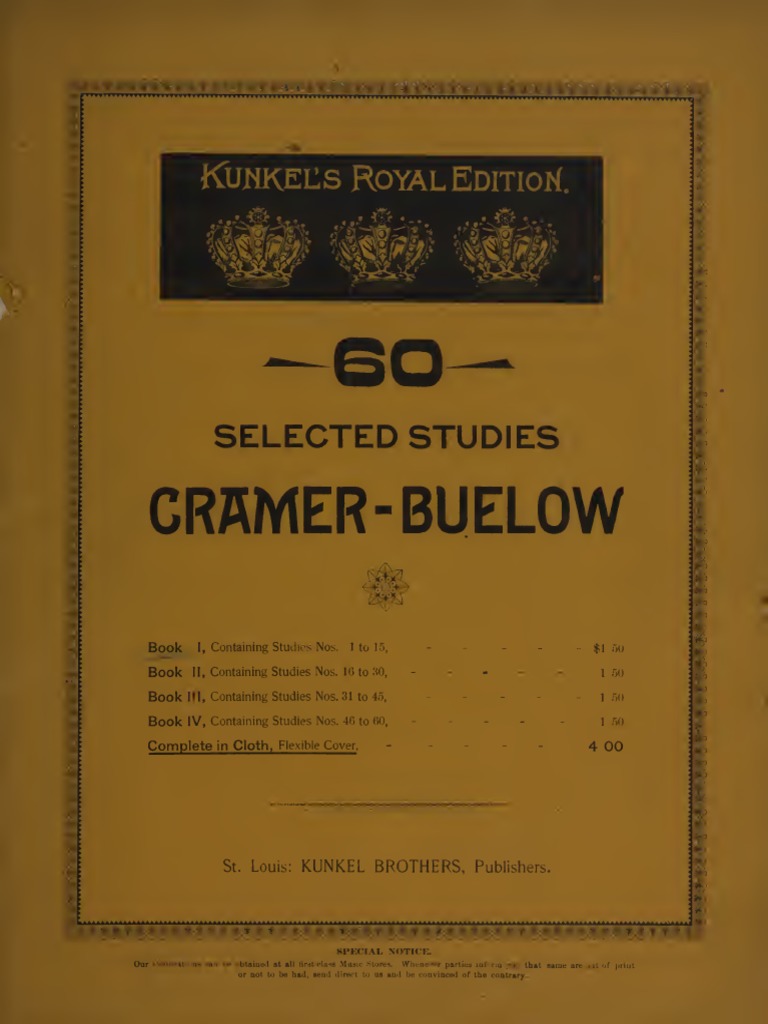 Cramer-60 Selected Studies PDF | PDF