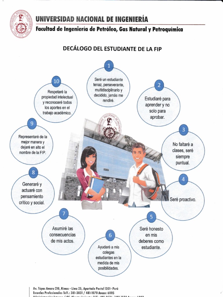 Decálogo Del Estudiante | PDF