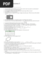 Math Bowl Questions | PDF