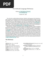 Mando'a Language Dictionary | PDF | Jedi