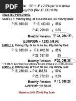 PNP Salary Grades and Longevity Pay | PDF | Technology & Engineering