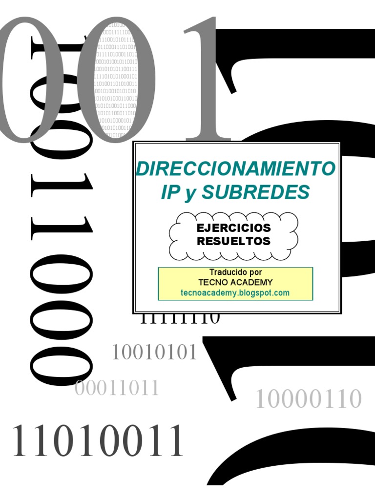 Direccionamiento Ip y Subredes Ejercicios Resueltos | PDF | Dirección IP | Redes de computadoras