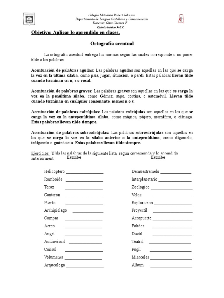 Guía Ortografia | PDF | Idiomas | Artes del lenguaje y disciplina