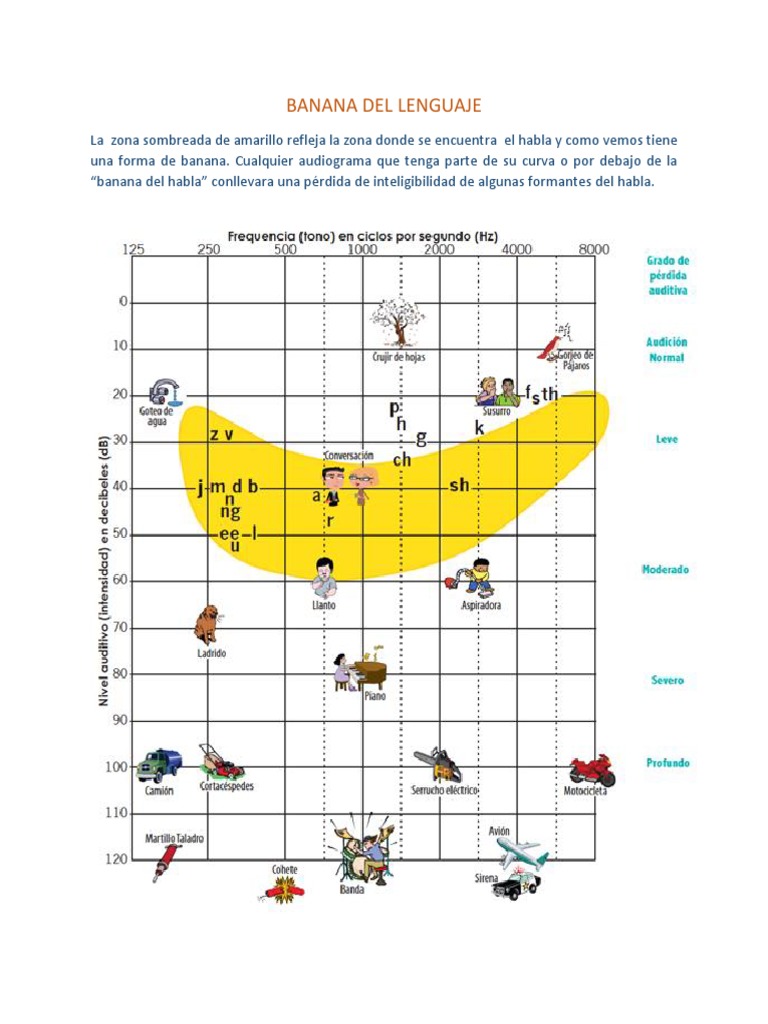 Banana Del Lenguaje Y Audiograma Pdf