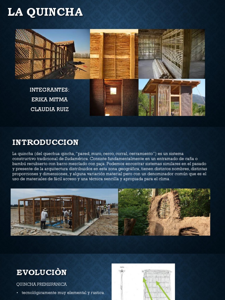 Evolución y características de la quincha | PDF | Fundación (Ingeniería ...