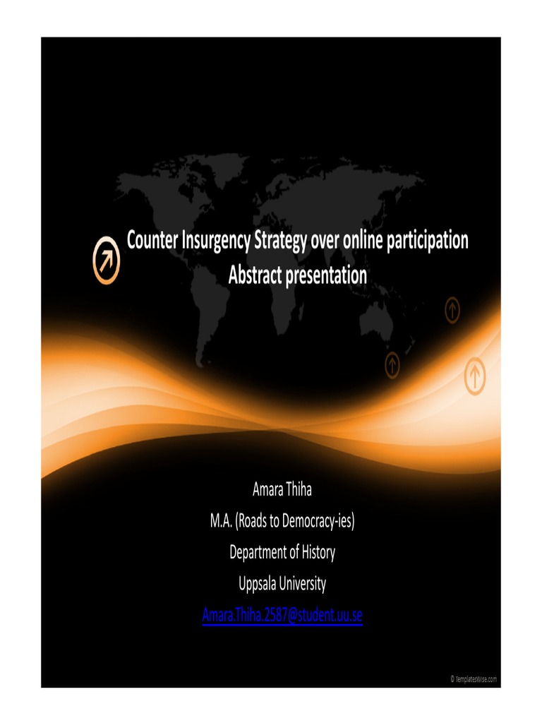 Counterinsurgency and Online Participation | PDF | Counter Insurgency ...