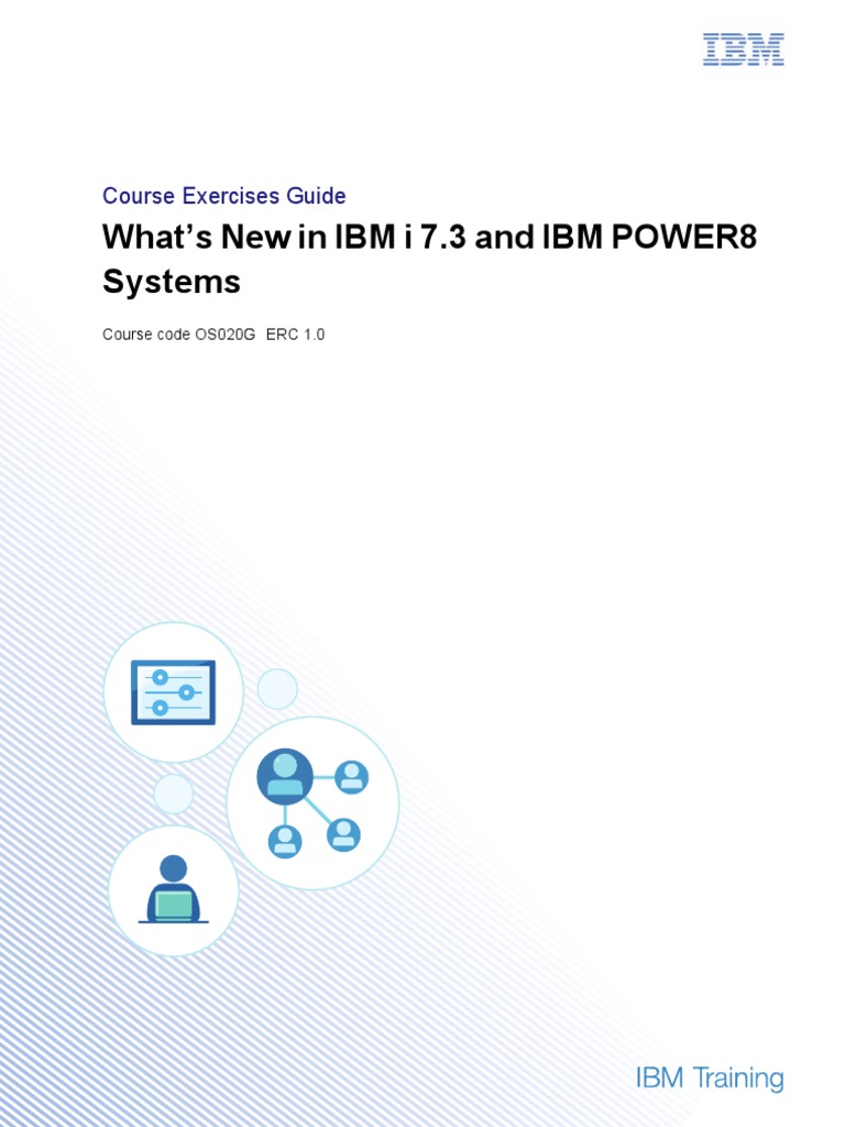 Front Cover: What's New in IBM I 7.3 and IBM POWER8 Systems | PDF | Sql ...