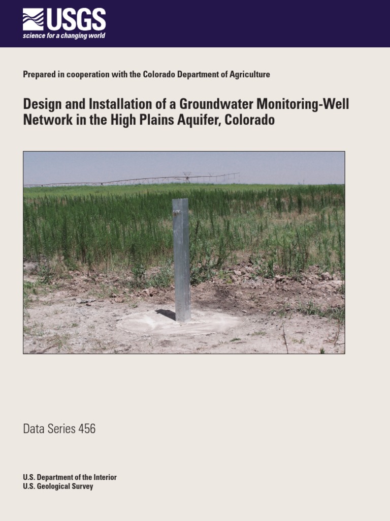 Design and Installation of A Groundwater Monitoring-Well Network in The ...