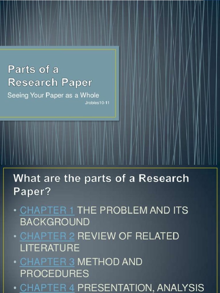 How To Present Chapter 4 | Download Free PDF | Data | Statistics