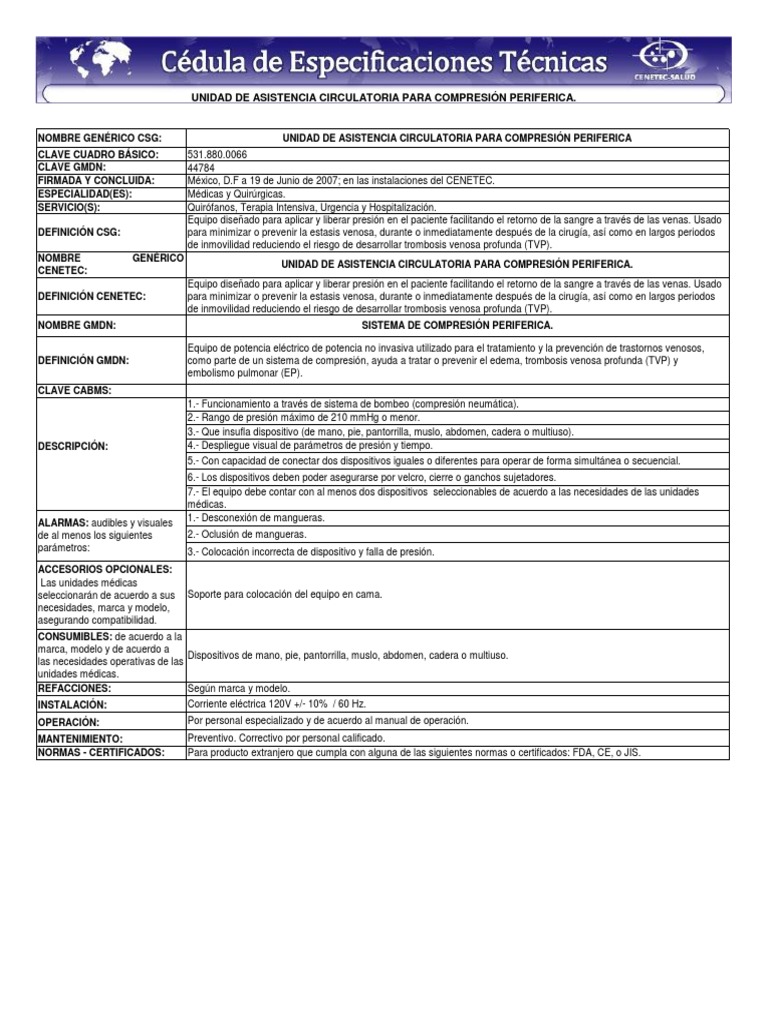 Signo de Lowenberg en Compresión Periférica | PDF | Especialidades ...