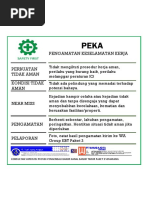 Contoh Program Inspeksi K3 | PDF | Teknologi & Rekayasa