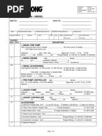 Fire Pump Performance Test Results Template | PDF | Pump | Turbomachinery