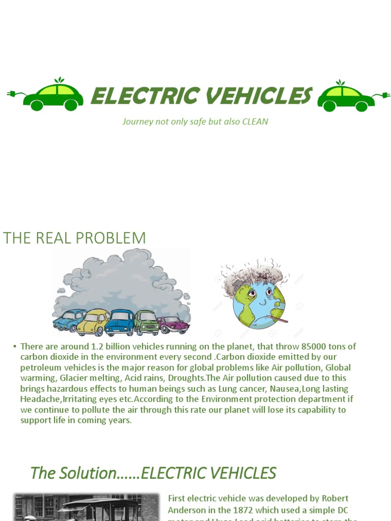 Benefits of Electric Vehicles Explained | PDF | Electric Vehicle | Car
