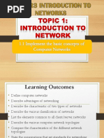 g10 ICT - Computer Networks | PDF | Client–Server Model | Network Topology