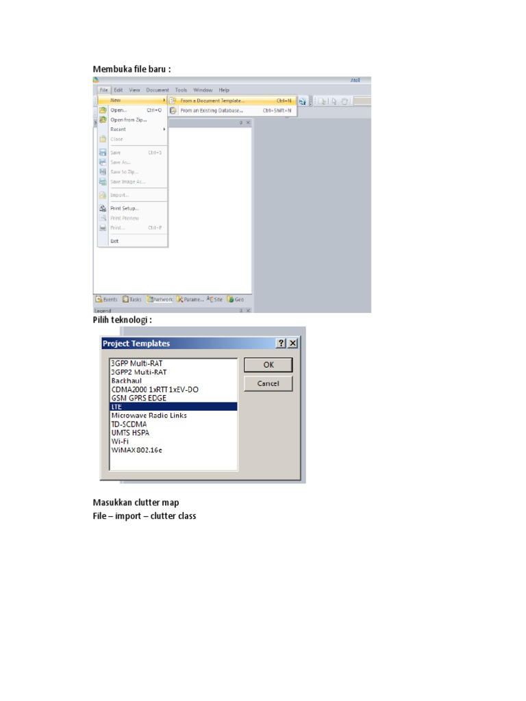 Tutorial Atoll | PDF