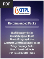 GTPL - Channel Mumber List | PDF | Television | Broadcasting