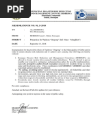 Declaration of State of Calamity | PDF | Flood | State Of Emergency