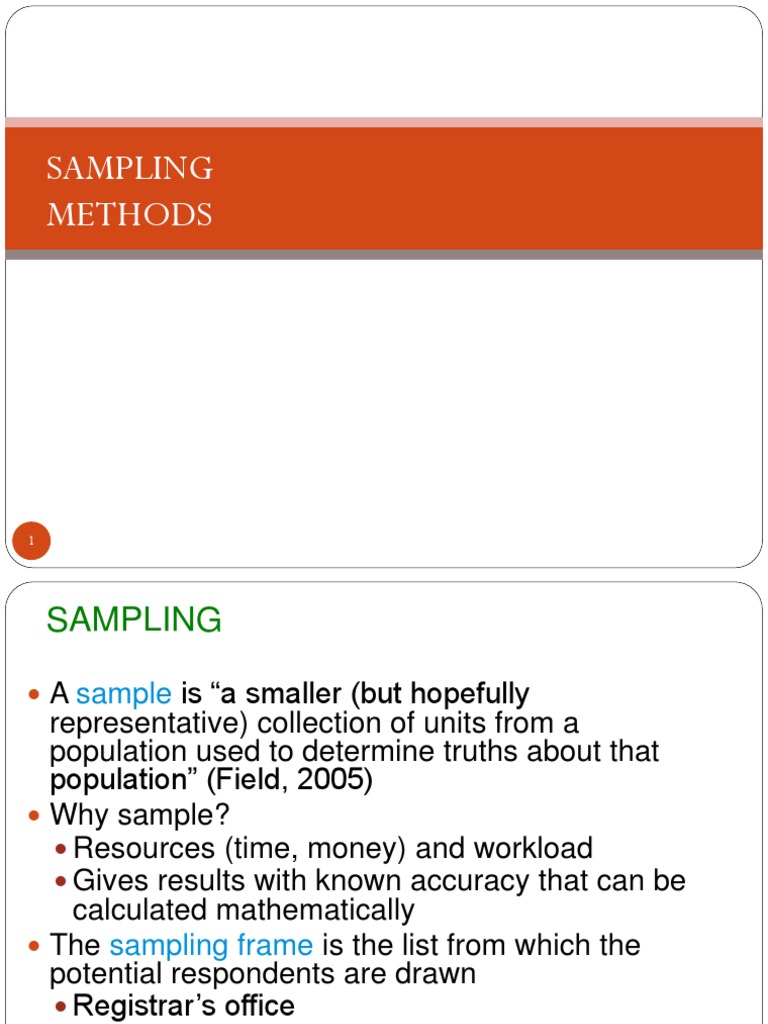 BRM Unit 4 | PDF | Stratified Sampling | Sampling (Statistics) BRM Unit 4 | PDF | Stratified Sampling | Sampling (Statistics)