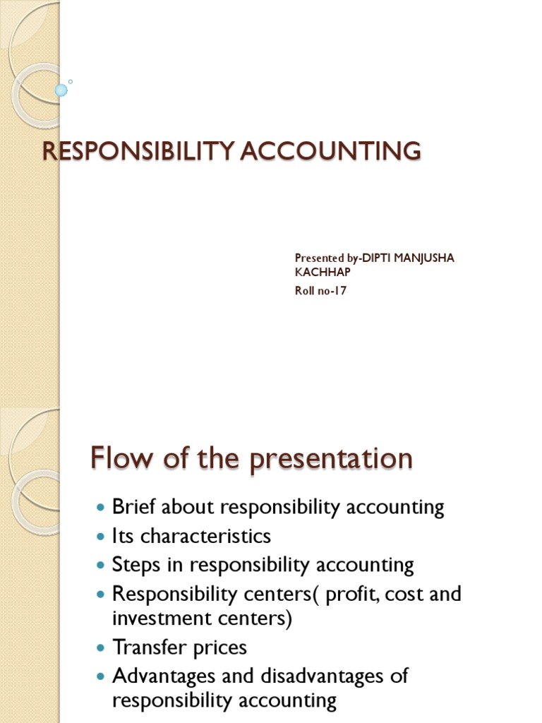 Overview of Responsibility Accounting | PDF