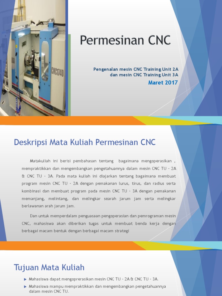 Permesinan CNC Ke-2 SMT 108 - Turning | PDF | Teknologi & Rekayasa